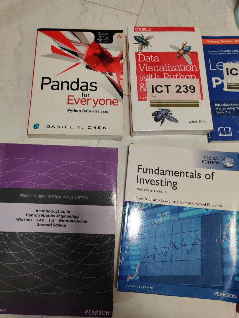 SUSS ICT Python Textbooks, Hobbies & Toys, Books & Magazines, Textbooks ...