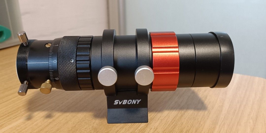 Svbony SV165 Guidescope 30mm F4.0 + Svbony Helical Focuser, Photography, Lens & Kits on Carousell
