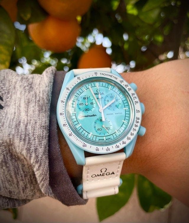 Swatch Blue Moon, Women's Fashion, Watches & Accessories, Watches on ...