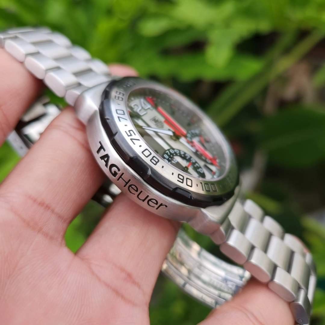 Tag Heuer F1 Chronograph 24 Caliber S, Men's Fashion, Watches ...