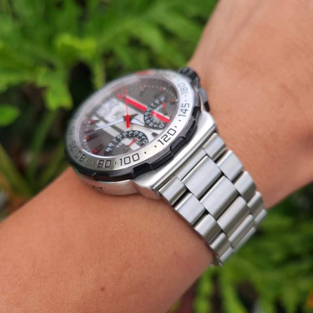 Tag Heuer F1 Chronograph 24 Caliber S, Men's Fashion, Watches ...