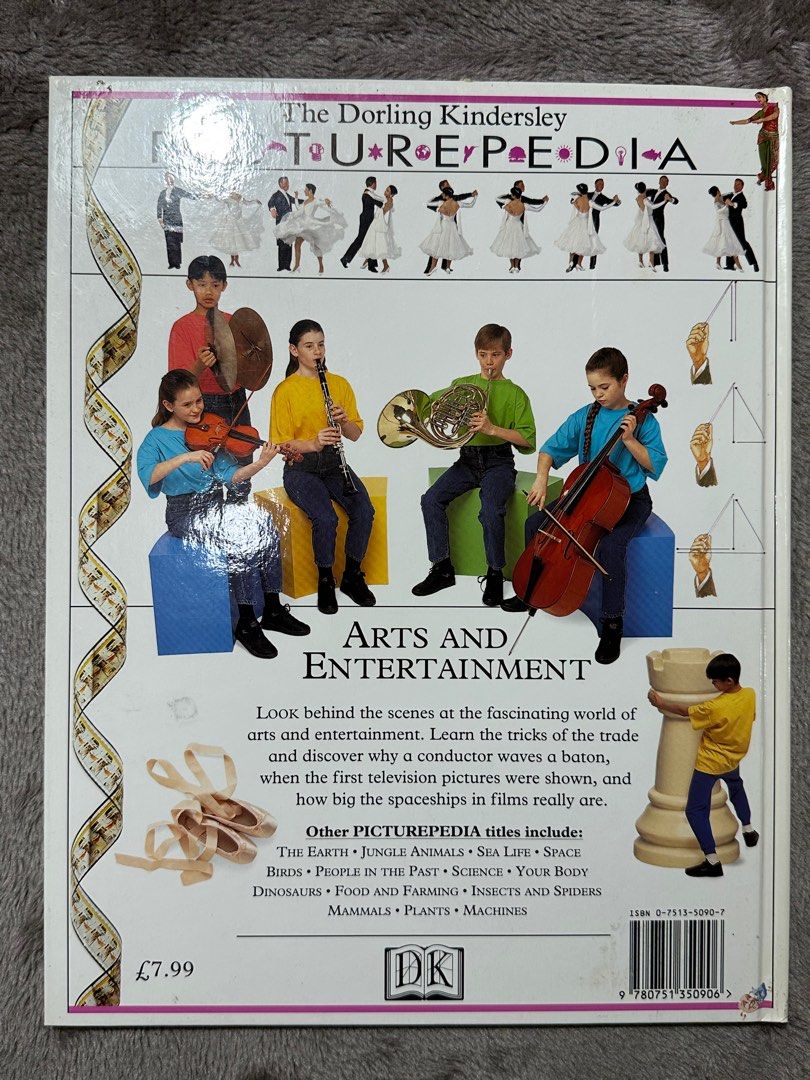 The Dorling Kindersley Picturepedia Series (body, plants, arts ...