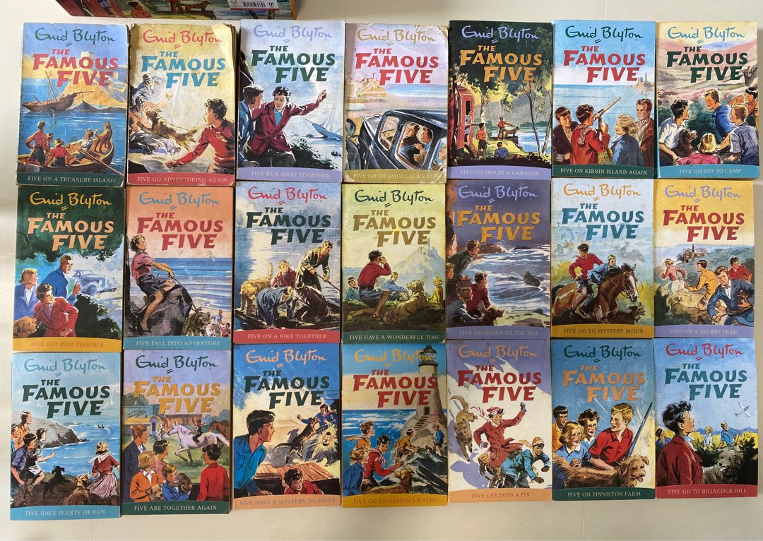 The Famous Five Book Set, Hobbies & Toys, Books & Magazines, Children's ...