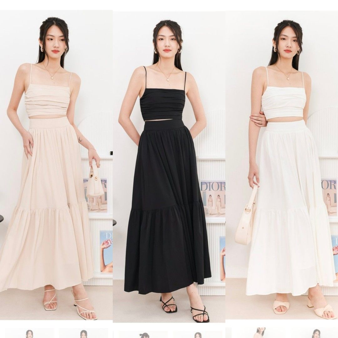 Tilly Tiered Co-Ord Set, Women's Fashion, Dresses & Sets, Sets or ...