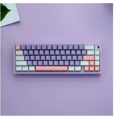 Timeless Violet Keycaps | Cherry Profile | PBT Dye-Sub | Royal Kludge ...