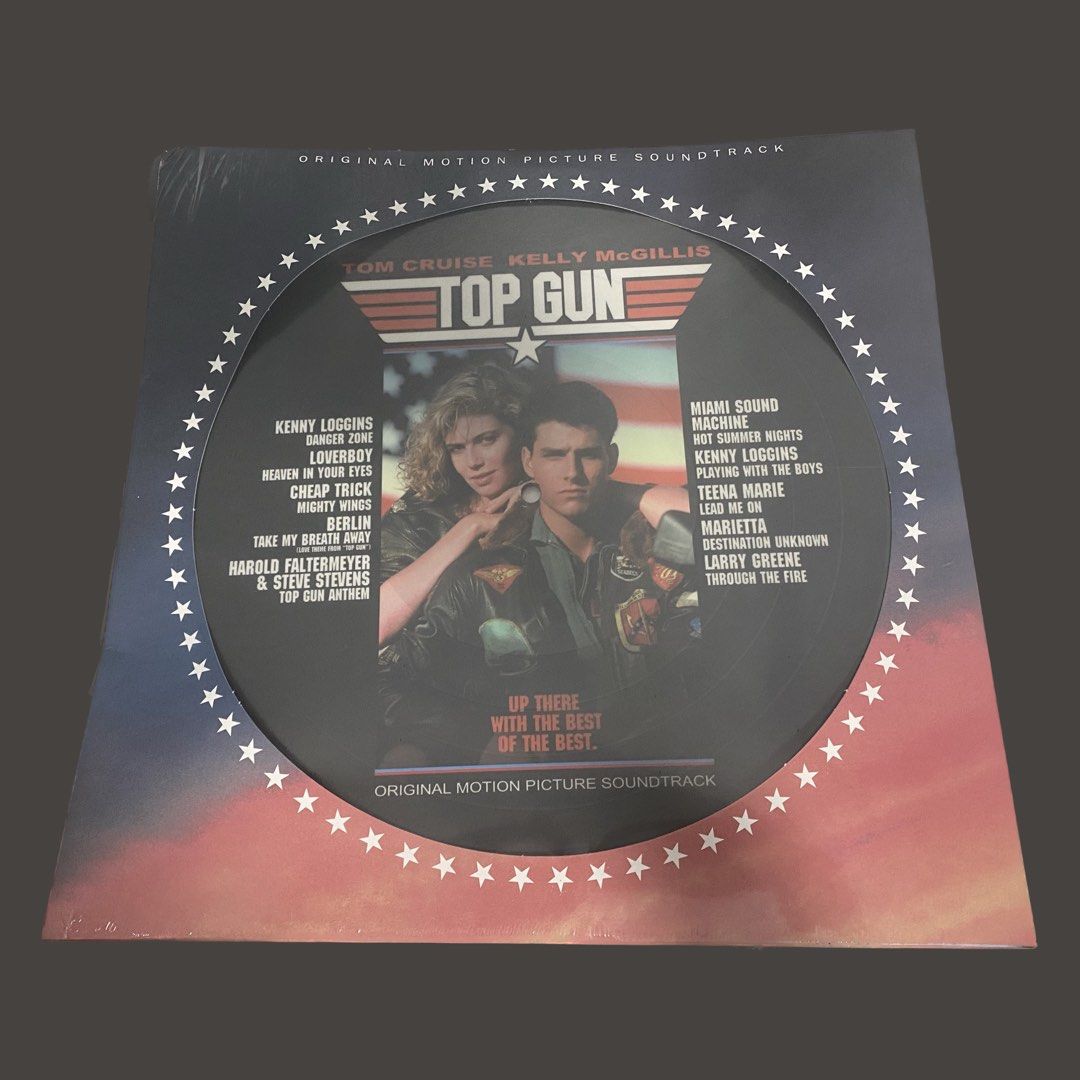 Top Gun Picture Vinyl, Hobbies & Toys, Music & Media, Vinyls on Carousell