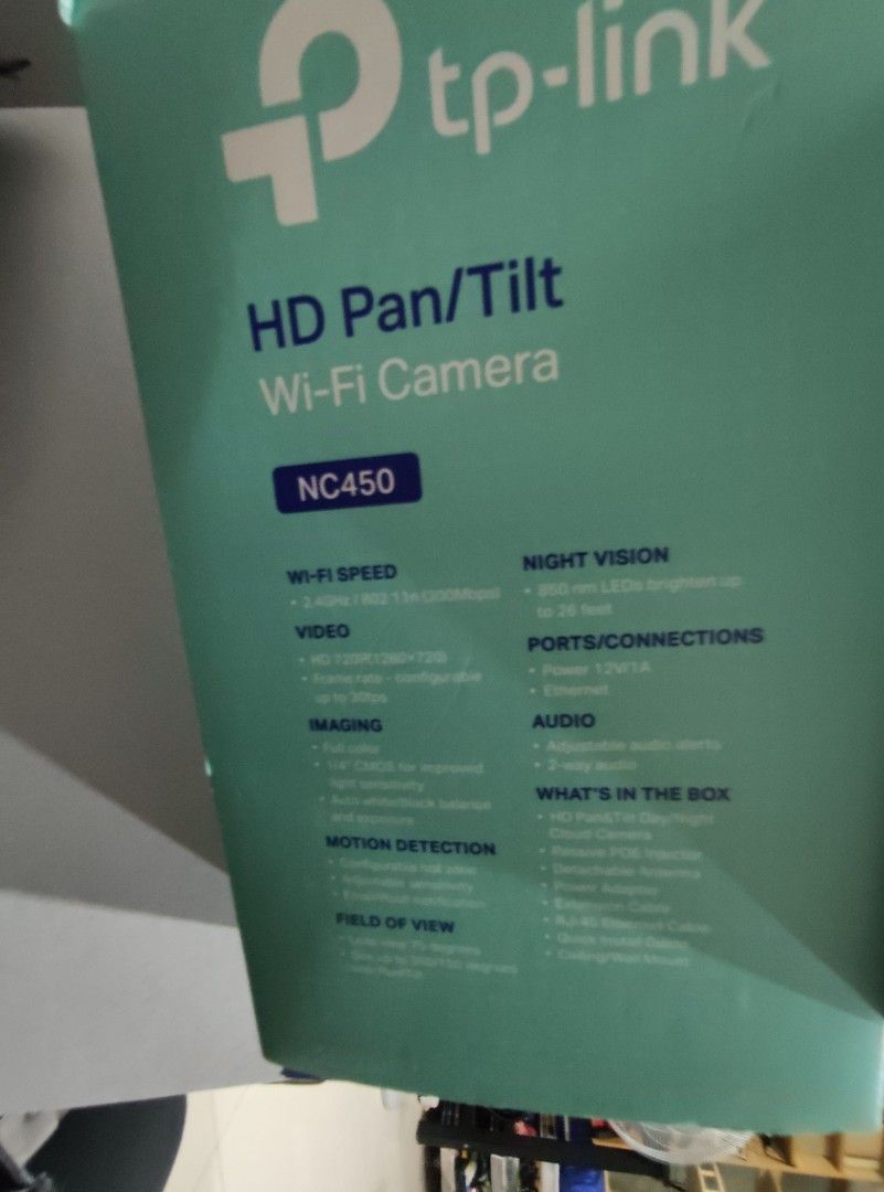 TP Link NC450 Wifi camera, Furniture & Home Living, Security & Locks ...