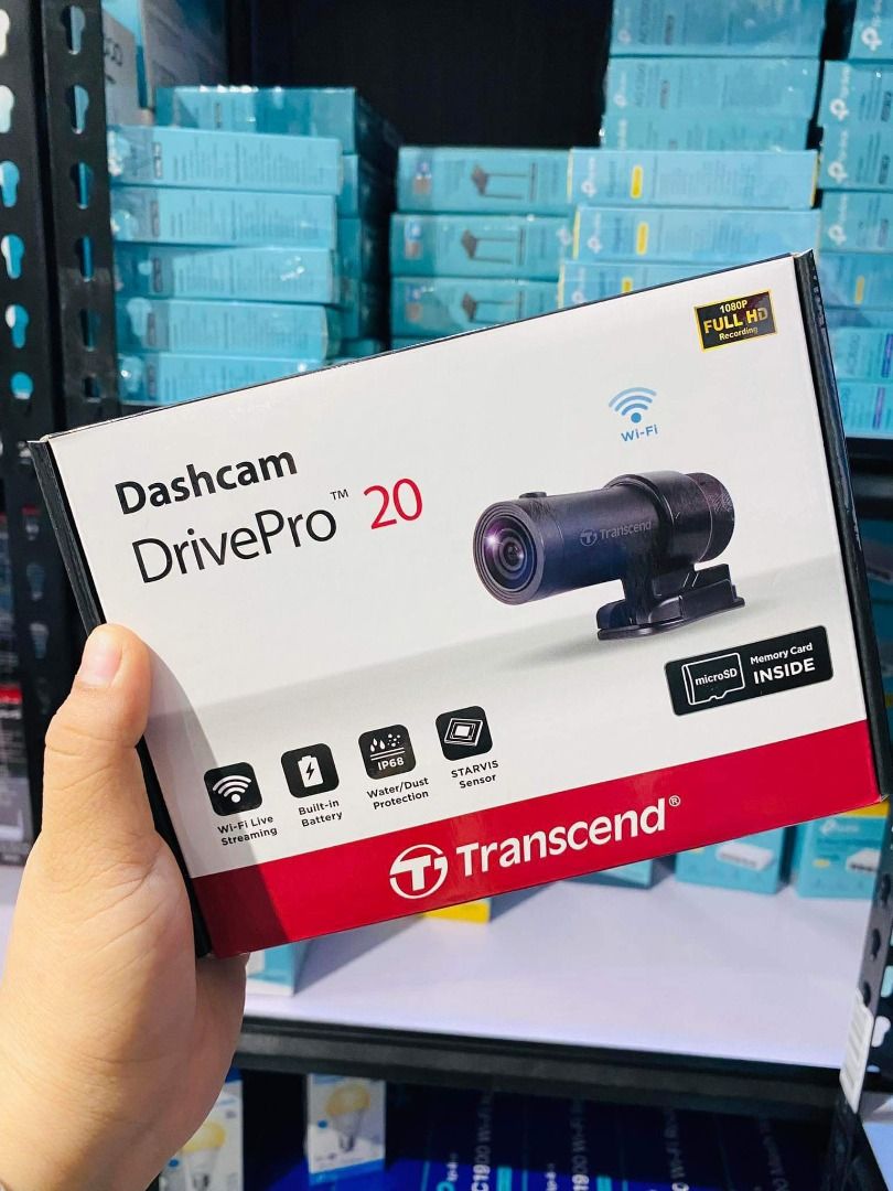 Transcend DrivePro 20 Motorcycle Dashcam TS-DP20A-32G, Computers & Tech, Parts & Accessories ...