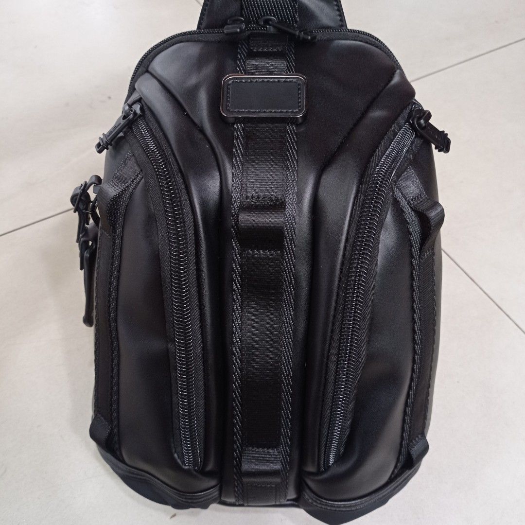 Tumi Alpha Bravo - Knight Sling BackPack tersedia full kulit dan nylon ...