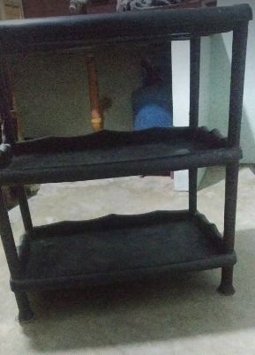 TV RACK - HARD PLASTIC - 3 LAYER, Furniture & Home Living, Furniture ...