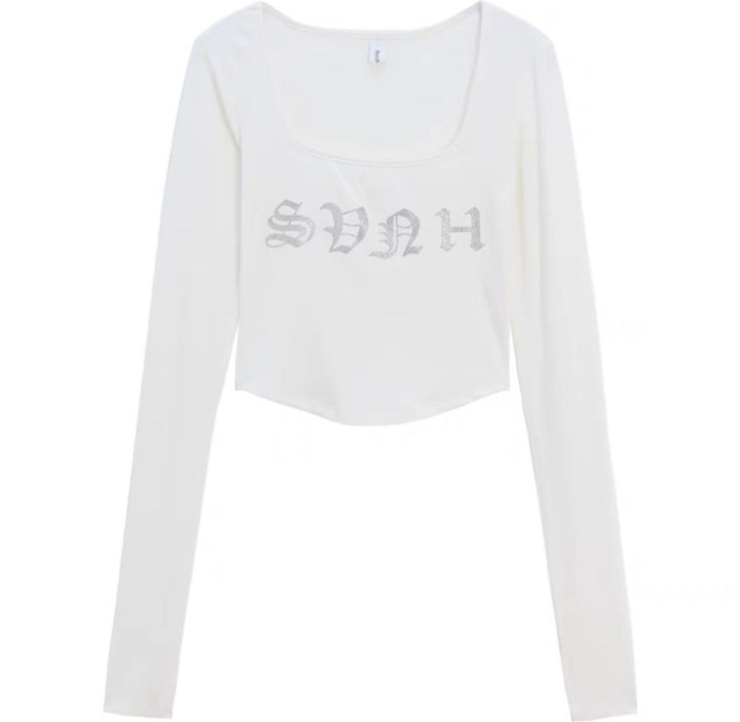 U shape Y2K crop top, Women's Fashion, Tops, Other Tops on Carousell