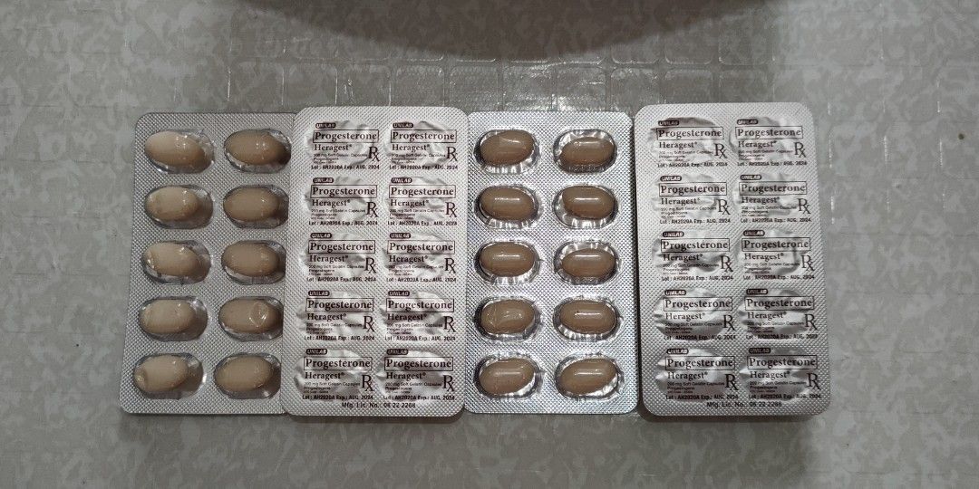 Unilab progesterone heragest, Babies & Kids, Maternity Care on Carousell