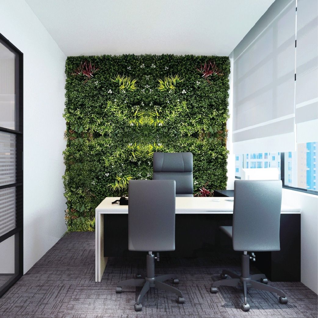 UV Artificial Green Wall Mat Design Set | Artificial Wall Set Anti UV ...