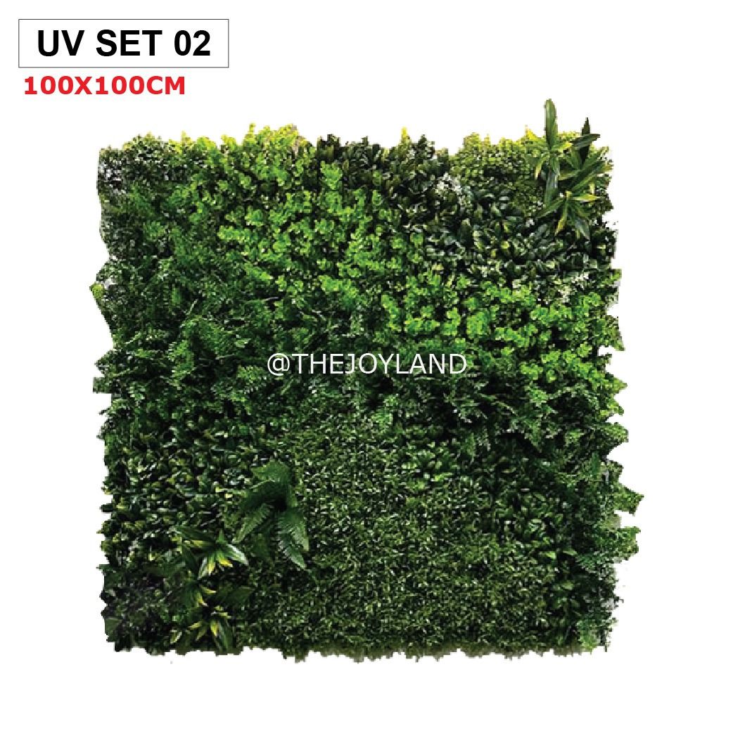 UV Artificial Green Wall Mat Design Set | Artificial Wall Set Anti UV ...