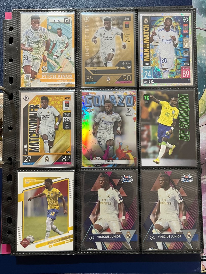 Vinicius Junior Lot, Hobbies & Toys, Toys & Games on Carousell