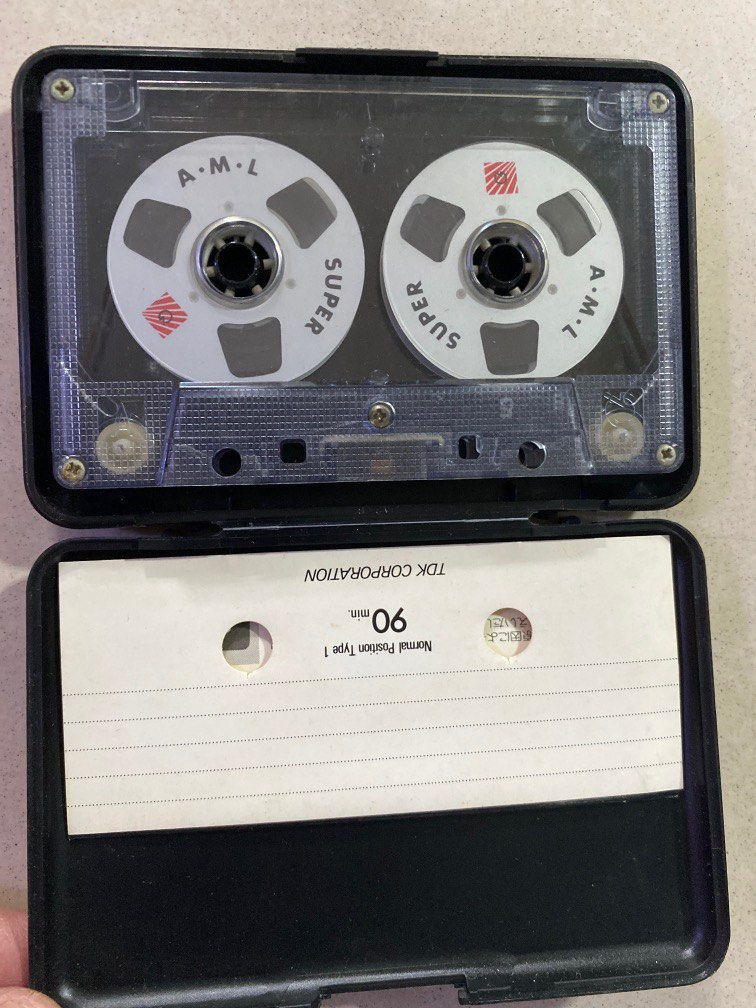 Vintage Audio Cassette Tape, Hobbies & Toys, Memorabilia & Collectibles, Vintage Collectibles on ...