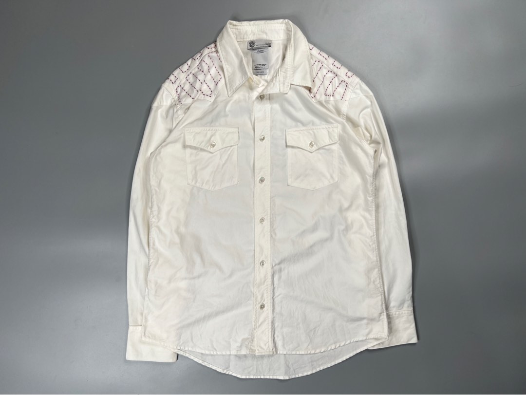 Visvim Sashiko Buttondown on Carousell