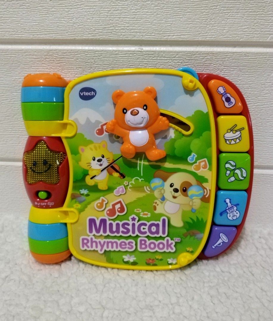 Vtech Musical Rhymes Book on Carousell