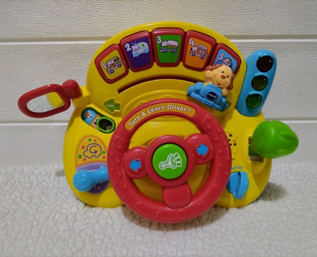 Vtech Turn and Learn Driver, Hobbies & Toys, Toys & Games on Carousell