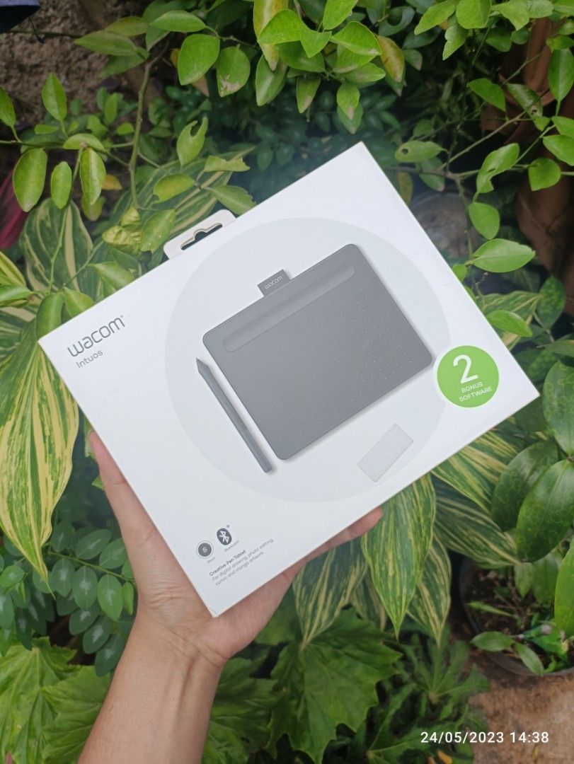 Wacom intuos CTL4100WL small wireless bluetooth Pentab drawing tablet ...