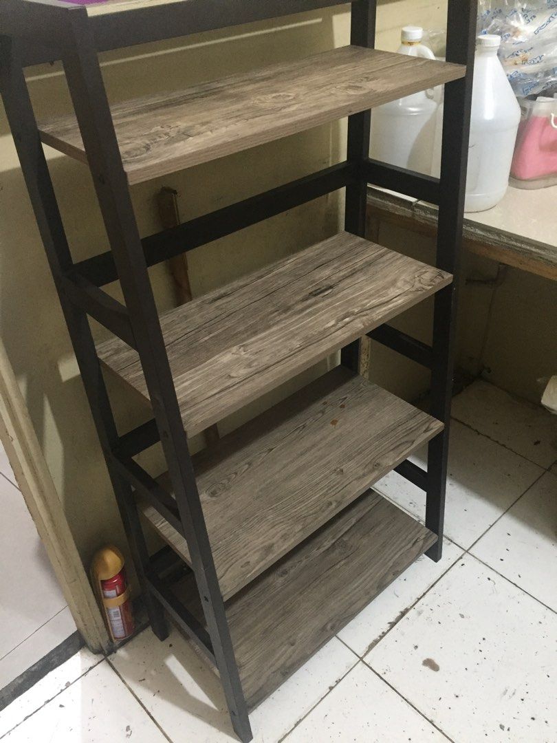 Wooden Shelf 4 Layers on Carousell