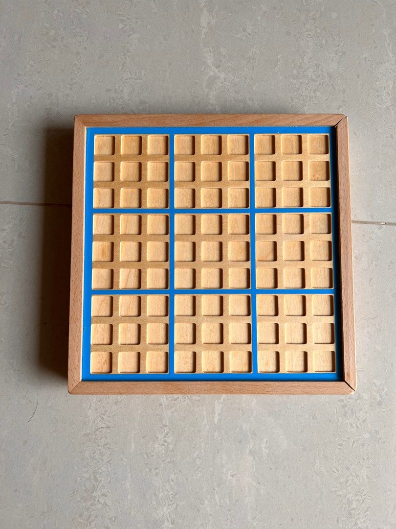 Wooden suduko 100 level board game education game, Hobbies & Toys, Toys ...