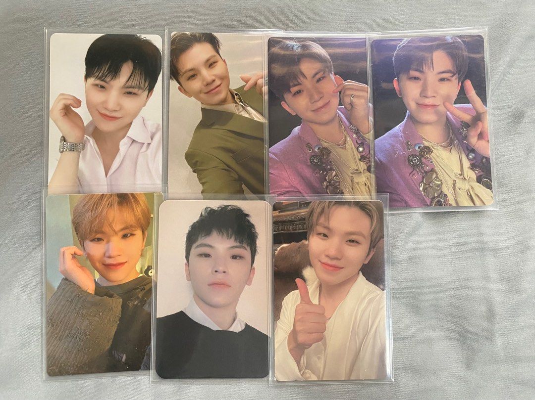 Woozi wooahae photocard pc set, Hobbies & Toys, Memorabilia ...