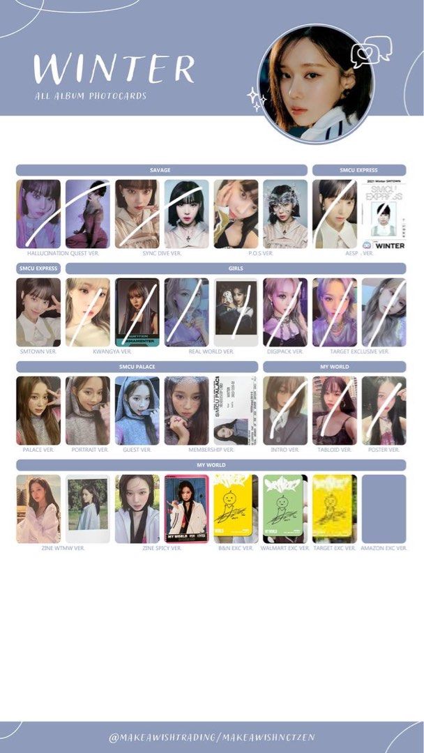 wtb/wtt : txt newjeans aespa wishlist, Hobbies & Toys, Memorabilia ...