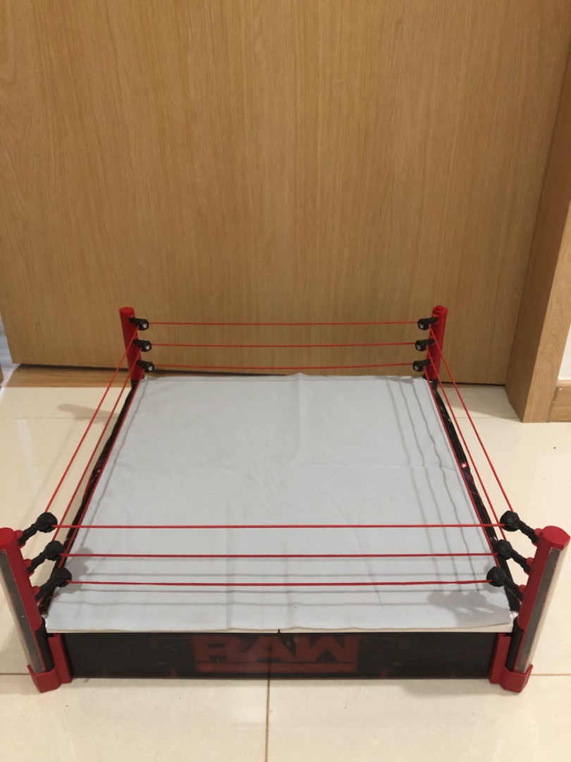 "WWE Main Event" Raw Elite Scale Wrestling Ring, Hobbies & Toys, Toys ...
