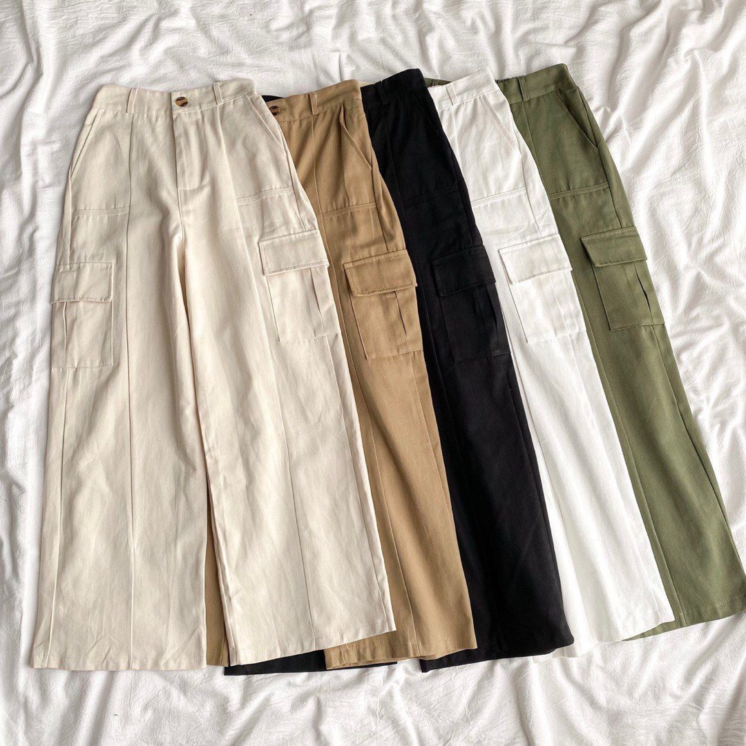 Wyna Cargo - $26.90, Women's Fashion, Bottoms, Other Bottoms on Carousell