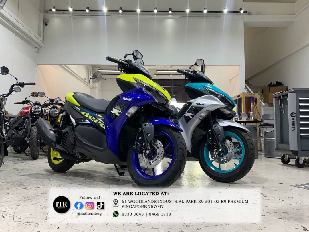 YAMAHA AEROX V2 AEROX 155, Motorcycles, Motorcycles for Sale, Class 2B ...