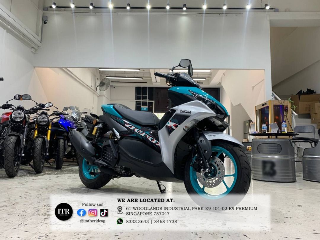 YAMAHA AEROX V2 AEROX 155, Motorcycles, Motorcycles for Sale, Class 2B ...