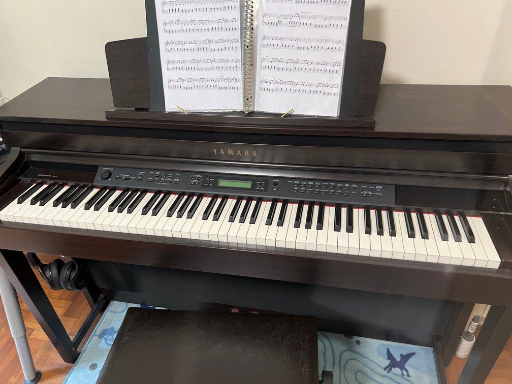 Yamaha digital piano, Hobbies & Toys, Music & Media, Musical Instruments on Carousell