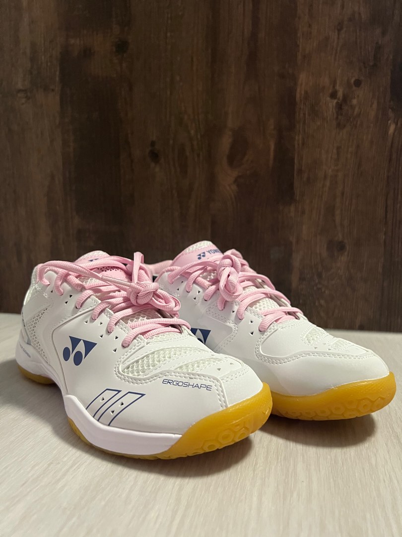 Yonex Pink Badminton Shoe (240mm), Sports Equipment, Sports & Games ...