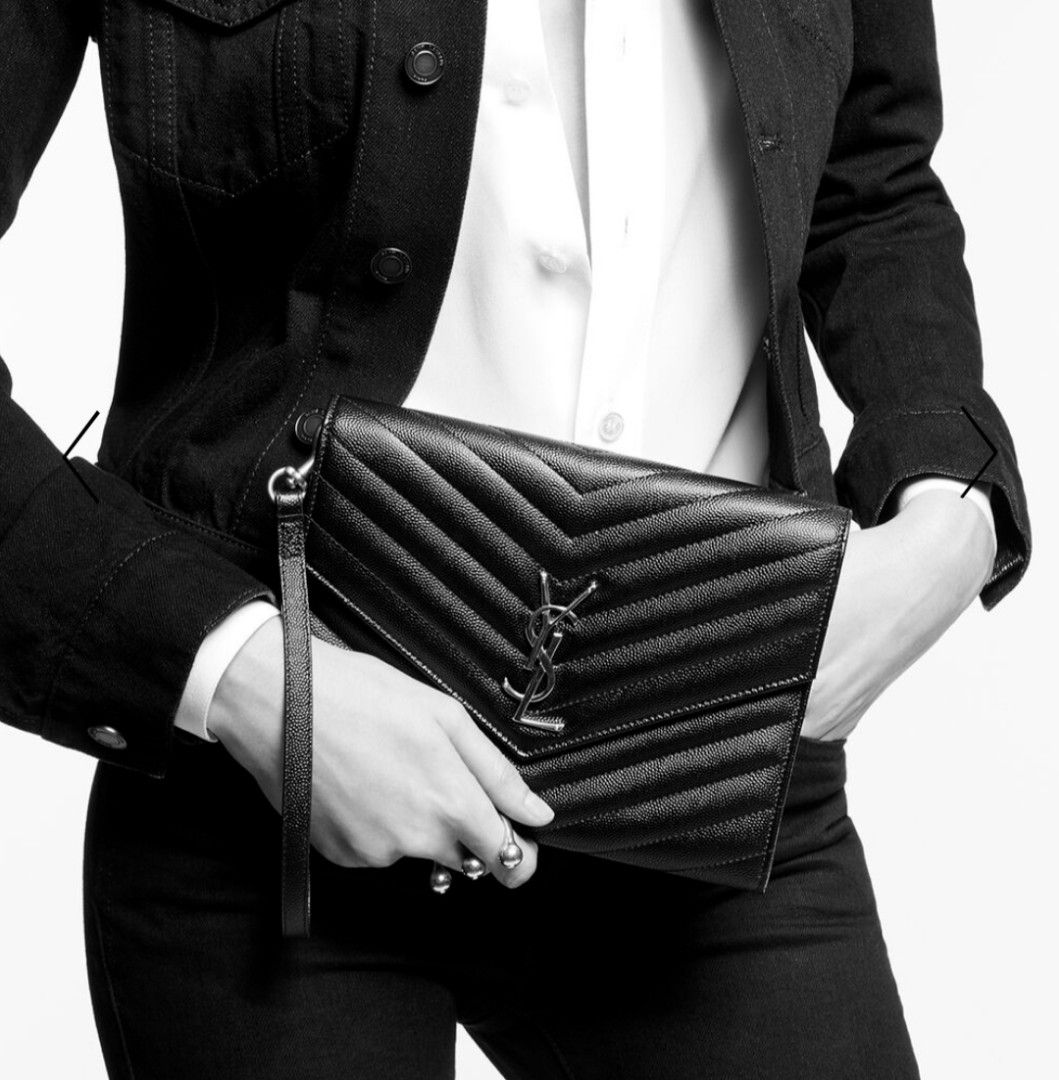 YSL pouch, Men's Fashion, Bags, Belt bags, Clutches and Pouches on ...