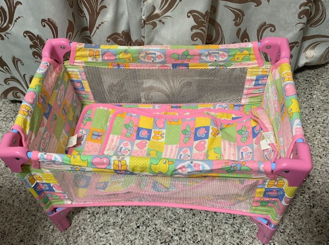 Zapf Creation Doll Bed 20 x 12 x 12 (inches) with a carry on bag ...