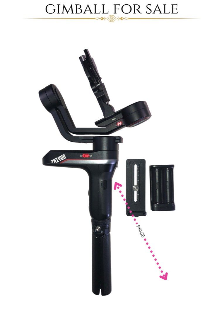 Zhiyun gymball webill S, Photography, Video Cameras on Carousell