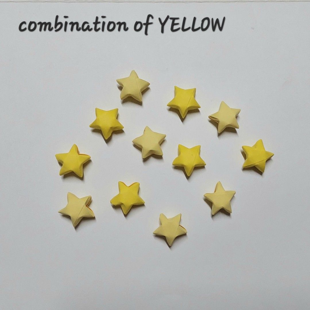 100pcs. STARS paper origami (ready-made), Hobbies & Toys, Stationary ...