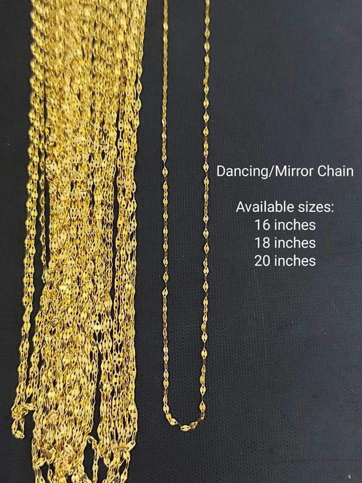 18K Saudi Gold Dancing Chain on Carousell