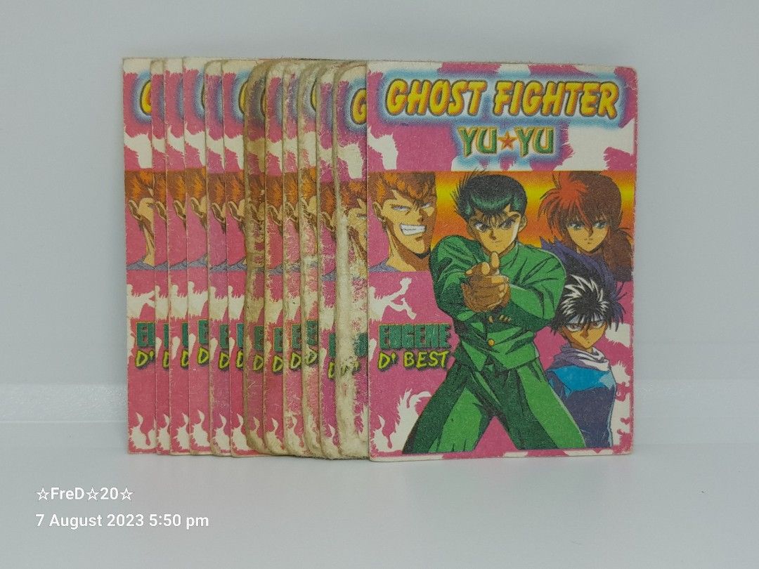 1990s Ghost Fighter D'Best Half Size Teks (13pcs), Hobbies & Toys ...