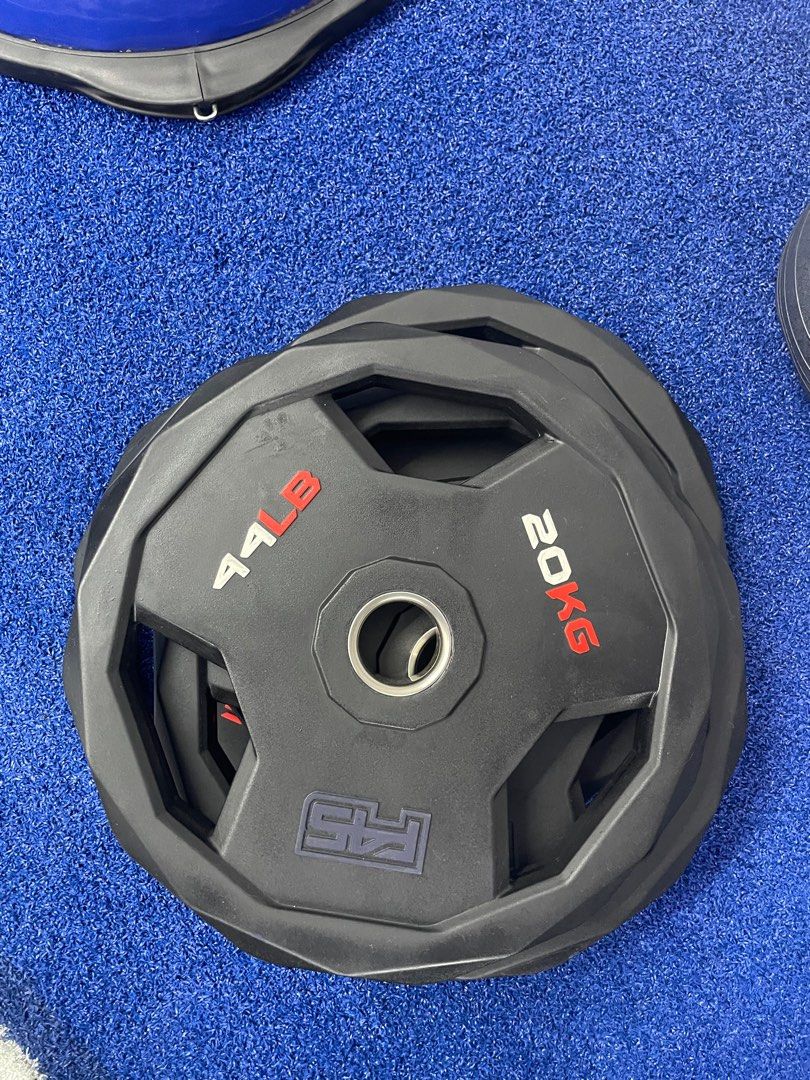 Olympic 20 kg barbell plate, Sports Equipment, Exercise & Fitness ...