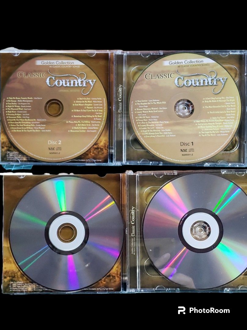 2 CD / CLASSIC COUNTRY 2CDs - Golden Collection 46 classic Country ...