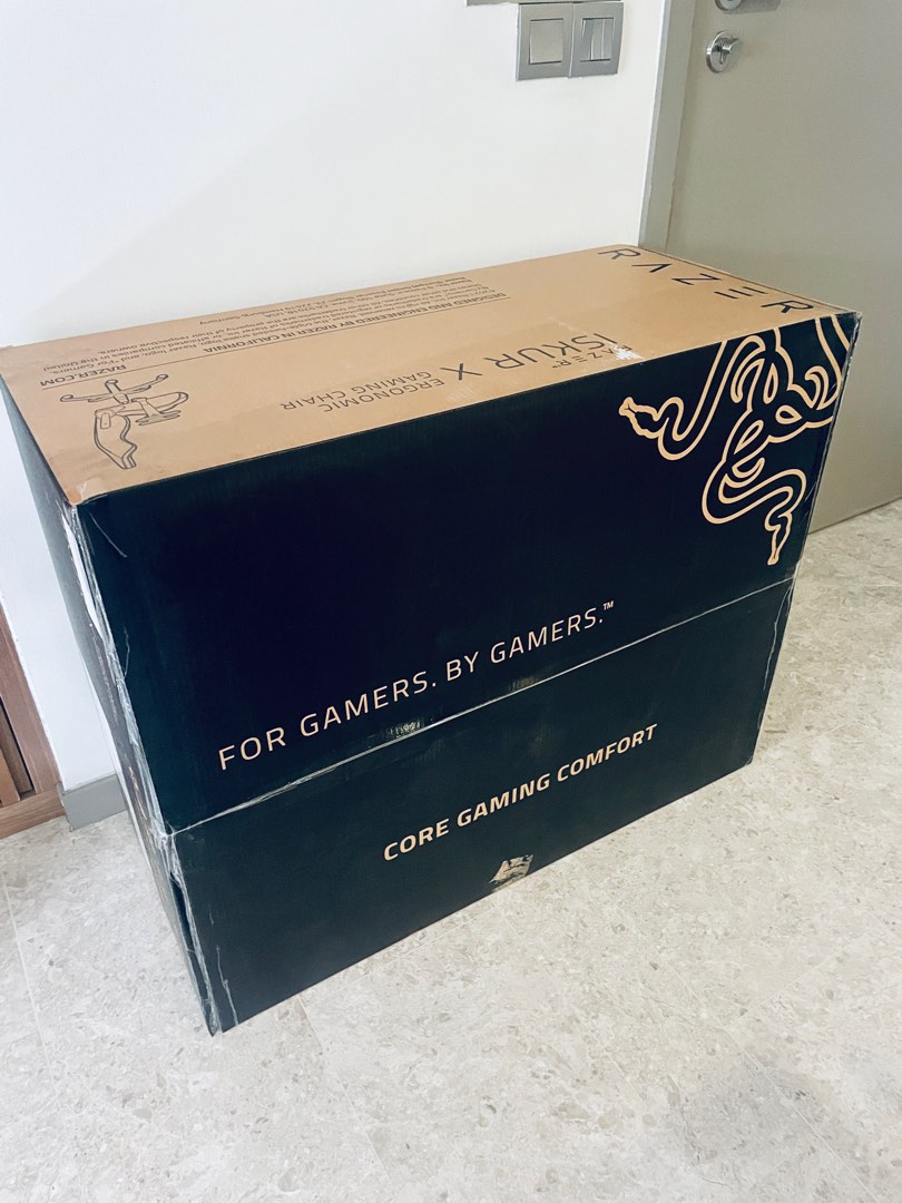 40% Off!! Razer Iskur X Ergonomic Gaming Chair, Furniture & Home Living ...