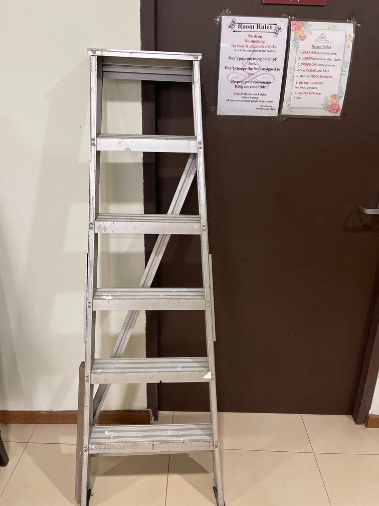 6 Steps Ladder, Furniture & Home Living, Home Improvement ...