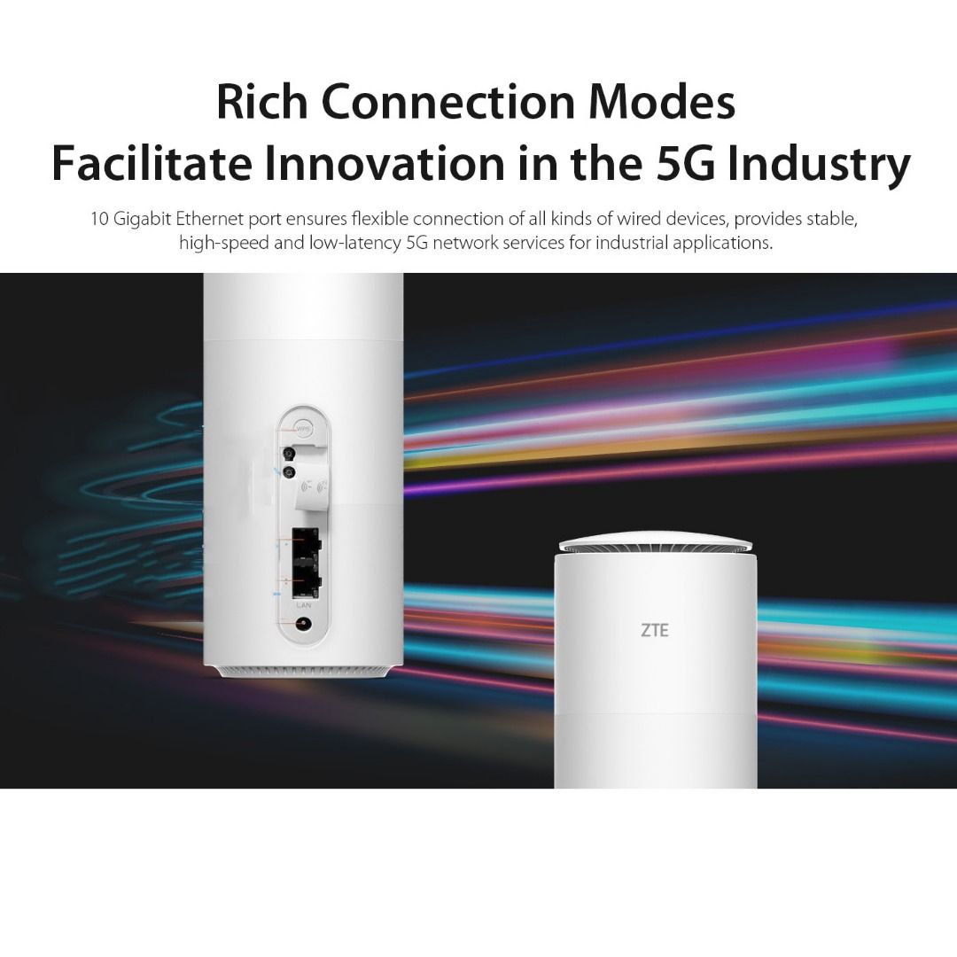 5G CPE SIM CARD ROUTER ZTE MC801A WIFI 6 Qualcomm X55 Support All SG 5G ...