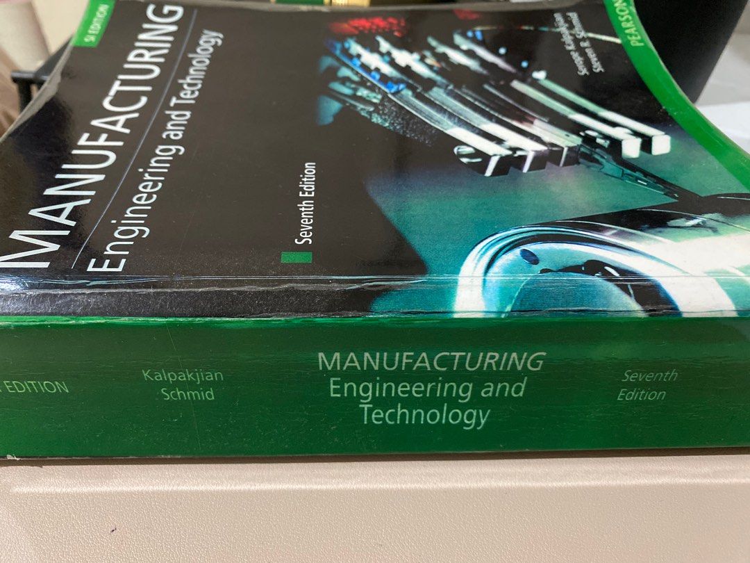 7th edition Manufacturing Engineering and Technology, Hobbies & Toys ...
