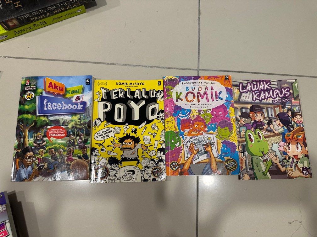 8 Various Malay Comic Books, Hobbies & Toys, Books & Magazines, Comics & Manga on Carousell