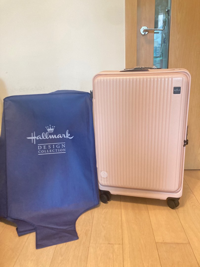 全新 Hallmark 28”前揭式可擴充四輪行李箱 Suitcase (HM877T), 興趣及遊戲, 旅行, 旅遊 - 旅行必需品及用品 ...