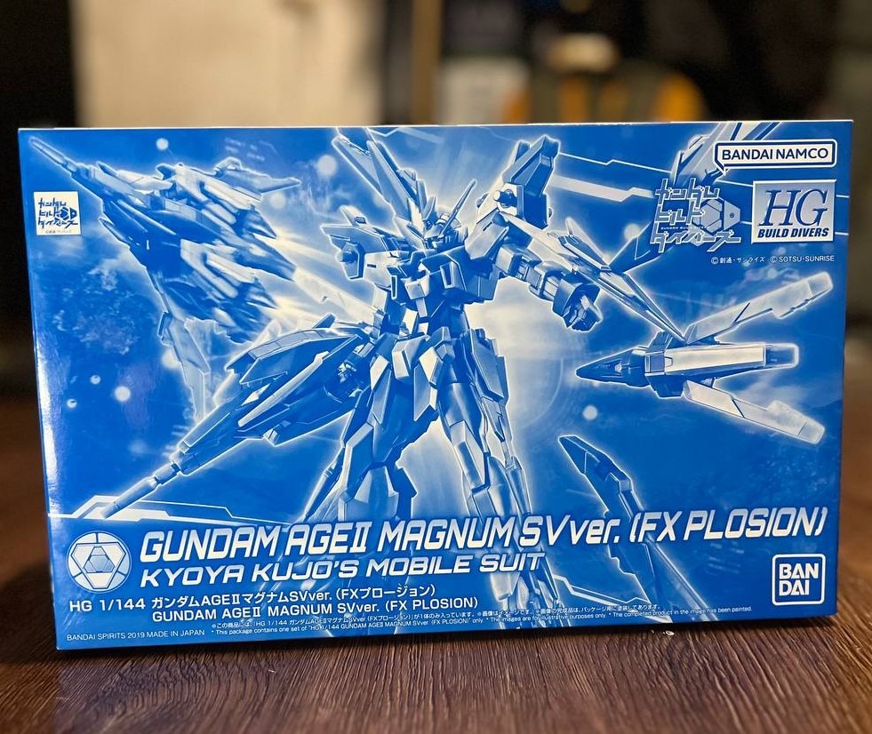 [現貨] 全新 HG 1/144 GUNDAM AGE ll MAGNUM SVver.(FX PLOSION), 興趣及遊戲, 玩具 & 遊戲類 - Carousell