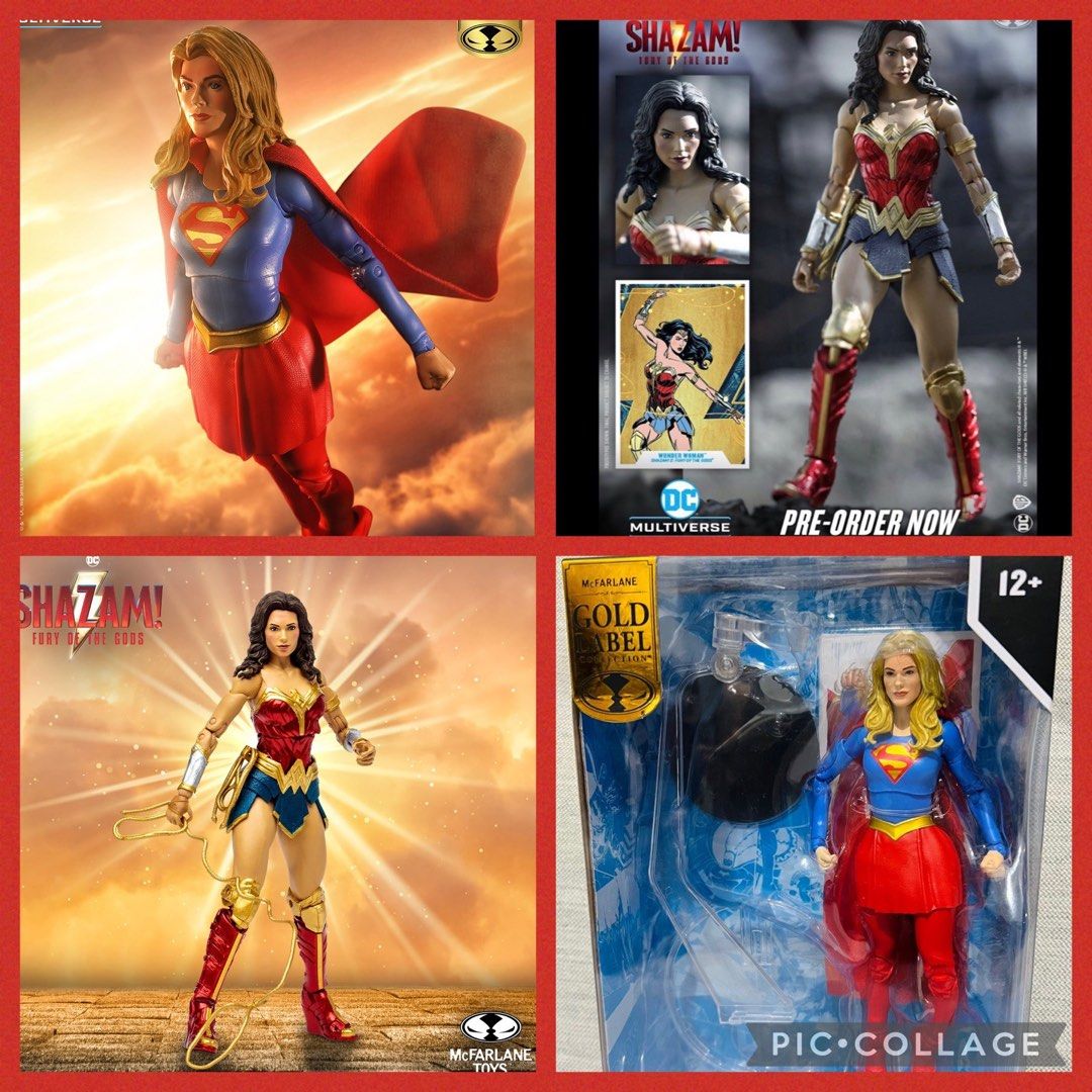 全新 Mcfarlane Wonder Woman supergirl 神奇女俠 Batman Clayface batwoman Mafex ...